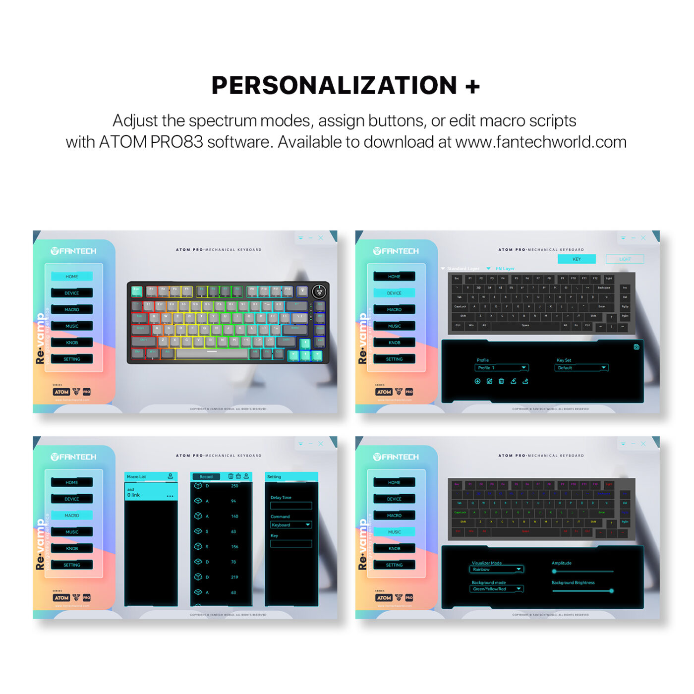 Fantech Atom Pro83 MK913 Review - typingaddict