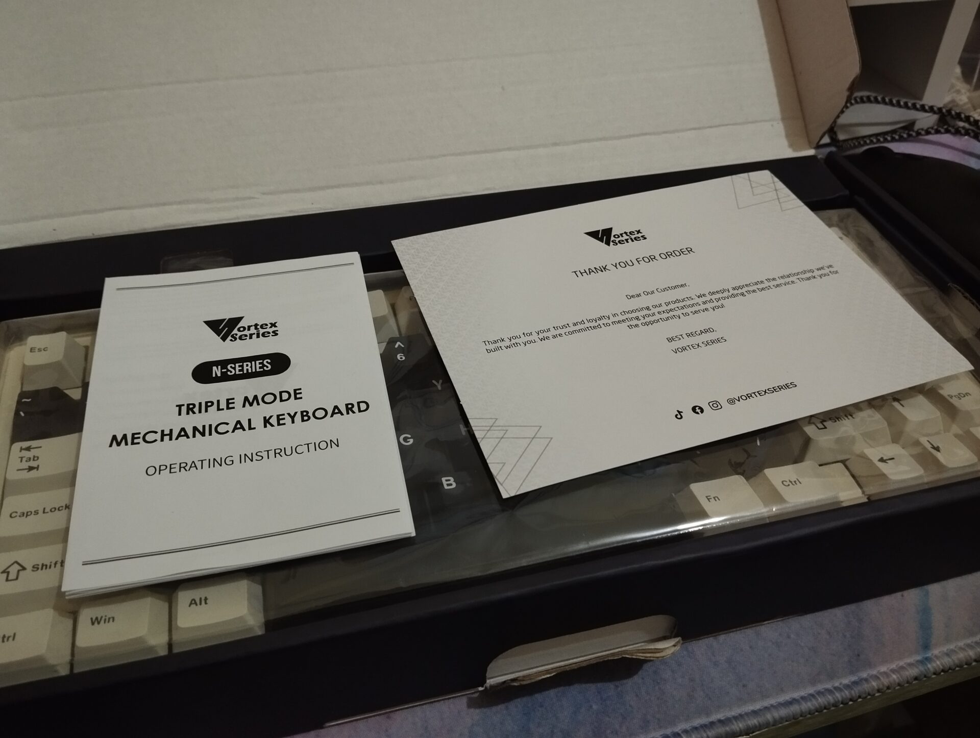 Vortex Series NS75 Review - typingaddict